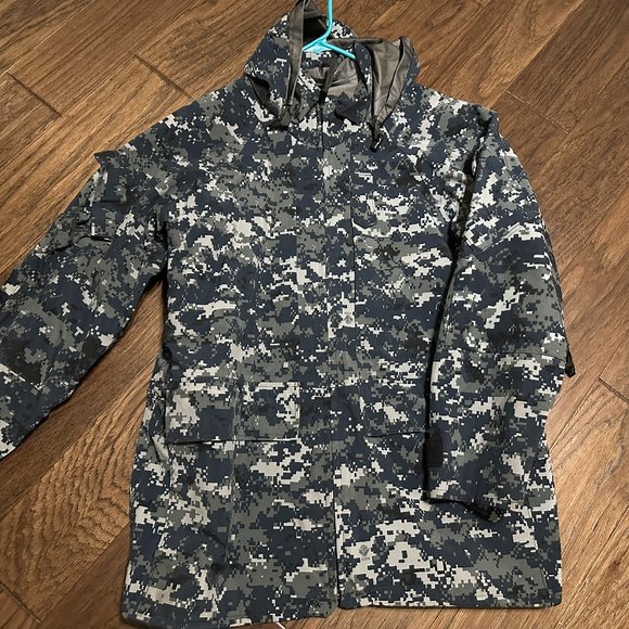 Jackets & Coats | Us Navy Usn Nwu Type I Working Uniform Parka Goretex ...